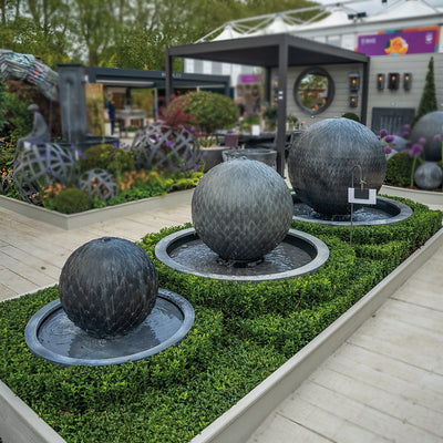 Leaf Ball Water Features - Round Base – A Place In The Garden